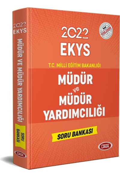Data Yayınları 2022 MEB EKYS Müdür ve Müdür Başyardımcısı ve Müdür Yardımcısı Soru Bankası Data Yayınları 2022 MEB EKYS Müdür ve Müdür Başyardımcısı ve Müdür Yardımcısı Soru Bankası