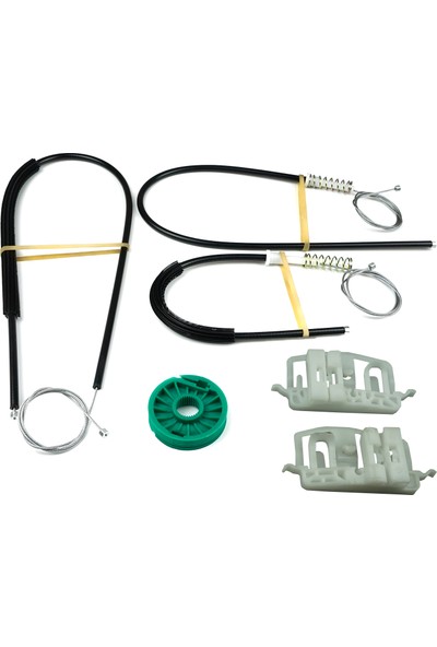 Ford Fiesta, Fusion 2002-2008 İçin Ön Sağ Veya Sol Kapı Cam Kriko Tamir Takımı Ford Fiesta, Fusion 2002-2008 İçin Ön Sağ Veya Sol Kapı Cam Kriko Tamir Takımı