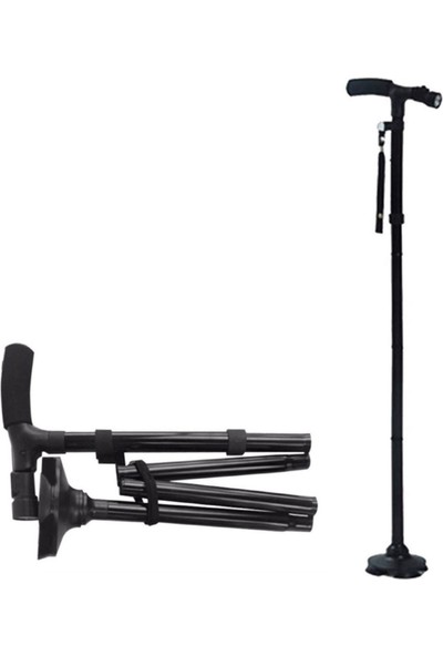 Tekno İstanbul Güvenilir Katlanabilir Işıklı Baston