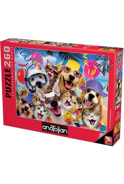 Anatolian Puzzle 3318 Anatolian Plaj Selfisi / 260 Parça Puzzle