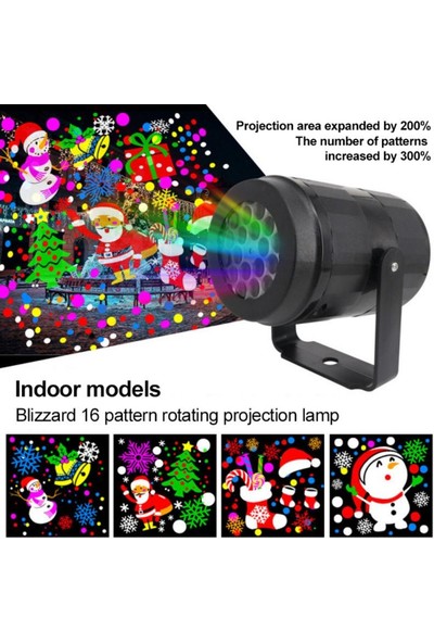 Rshower Kapalı Noel Blizzard Tatil Dönen Projektör Lambası Doğum Günü Projektörü Tatil Aydınlatma (Yurt Dışından) Rshower Kapalı Noel Blizzard Tatil Dönen Projektör Lambası Doğum Günü Projektörü Tatil Aydınlatma (Yurt Dışından)