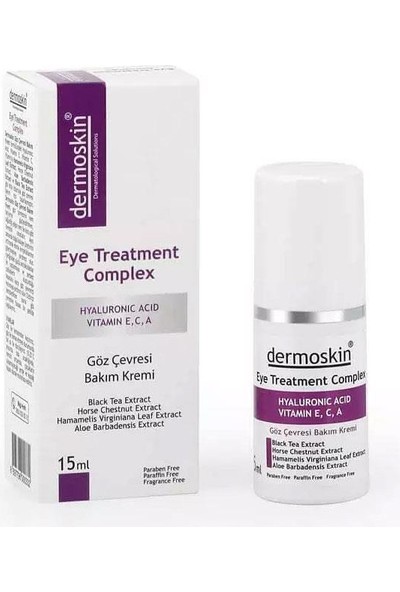 Dermoskin Göz Çevresi Bakım Kremi 15 ml Dermoskin Göz Çevresi Bakım Kremi 15 ml