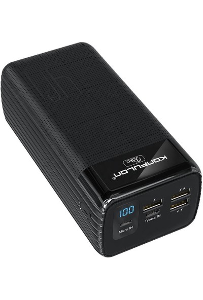 Fuchsia A21S LCD Göstergeli Powerbank 40000 mAh Konfulon Yüksek Kapasiteli Hızlı Şarj Özellikli Power Station Fuchsia A21S LCD Göstergeli Powerbank 40000 mAh Konfulon Yüksek Kapasiteli Hızlı Şarj Özellikli Power Station