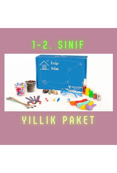 Eğlenceli Bilim Evde Bilim 1 ve 2. Sınıf (Yıllık Program) Fen Deney Seti / Deney Yapılış Videosu Eğlenceli Bilim Evde Bilim 1 ve 2. Sınıf (Yıllık Program) Fen Deney Seti / Deney Yapılış Videosu