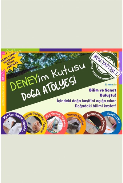 Eğlenceli Bilim Deneyim Kutusu – Doğa Atölyesi Deney Seti / Deney Yapılış Videosu Hediyeli Eğlenceli Bilim Deneyim Kutusu – Doğa Atölyesi Deney Seti / Deney Yapılış Videosu Hediyeli