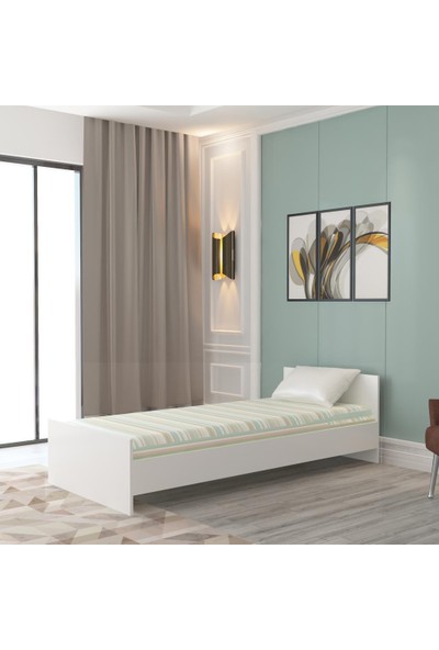 Era Home Tek Kişilik Karyola Beyaz