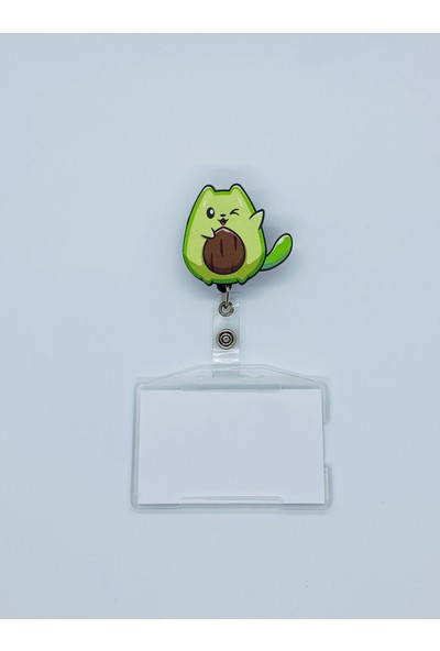 Sağlıkçı Shopping Sevimli Avokado Temalı Yoyo Kartlık