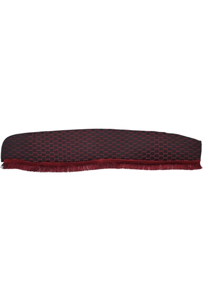 Özdemir Aksesuar Renault 12 Toros Torpido Üstü Koruyucu Jakar Kumaş Petek Desen Bordo