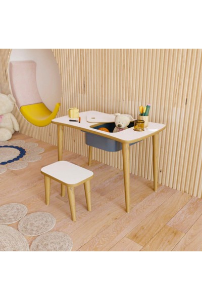 Yüceer Home Montessori Tekli Çocuk Çalışma Oyun Masa Tabure Seti Yüceer Home Montessori Tekli Çocuk Çalışma Oyun Masa Tabure Seti