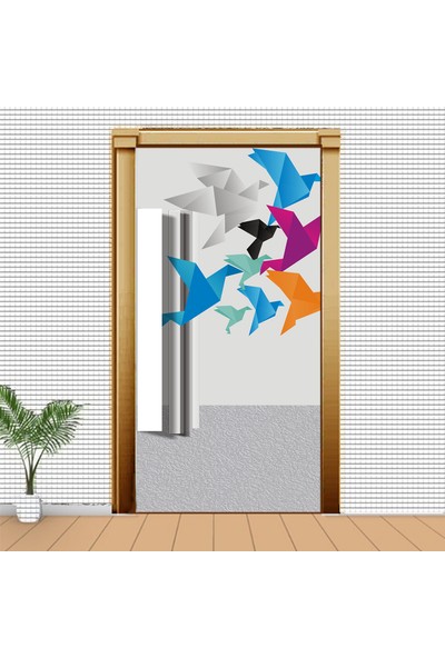 Deniz Art Ajans Origami Sınıf Kapı Giydirme Deniz Art Ajans Origami Sınıf Kapı Giydirme