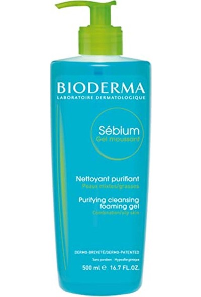 Bioderma Sébium Foaming Gel 500 mlYüz Temizleyici Bioderma Sébium Foaming Gel 500 mlYüz Temizleyici
