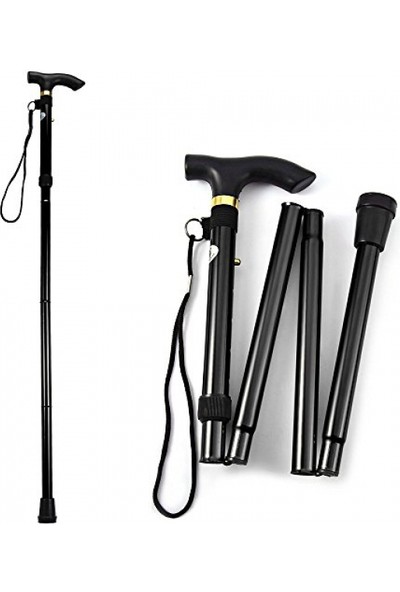 Qualitech U.S Katlanabilir Işıklı Baston