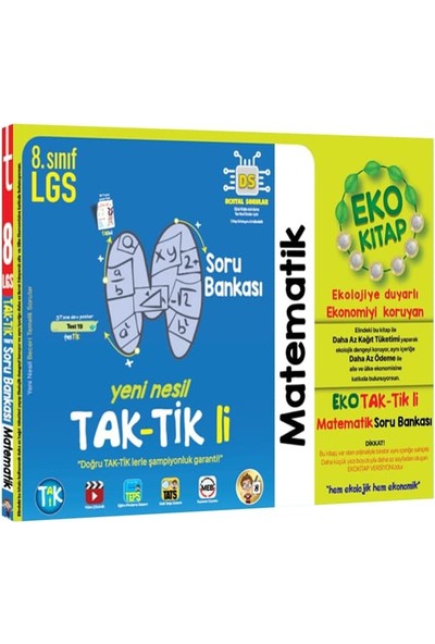Tonguç Akademi 8. Sınıf EKO Taktikli Matematik Soru Bankası Tonguç Akademi 8. Sınıf EKO Taktikli Matematik Soru Bankası
