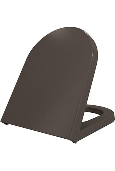 Bocchi Pure S Klozet Kapağı Mat Kahverengi A0301-025