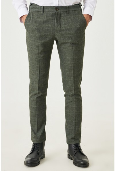 Altınyıldız Classics Slim Fit Dar Kesim Beli Lastikli Yan Cep Rahat Pantolon