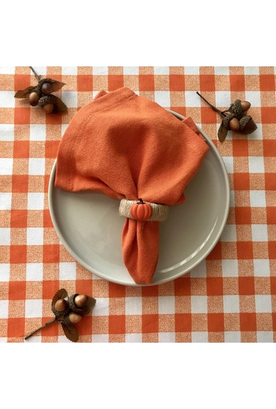 Partisüs Sonbahar Teması Masa Süsleme Balkabağı Peçetelik 6 Lı Partisüs Sonbahar Teması Masa Süsleme Balkabağı Peçetelik 6 Lı