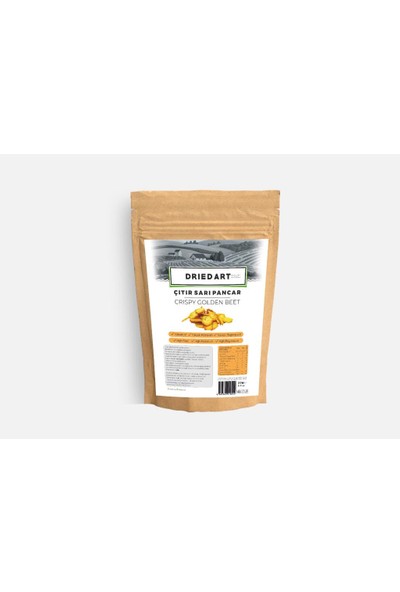 Dried Art 4 x 20 gr Çıtır Sarı Pancar Dried Art 4 x 20 gr Çıtır Sarı Pancar