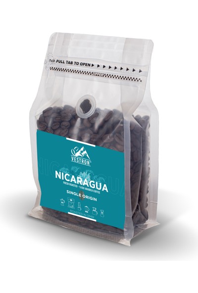 Vestron Nicaragua Shg Yöresel Çekirdek Filtre Kahve 250 gr Vestron Nicaragua Shg Yöresel Çekirdek Filtre Kahve 250 gr