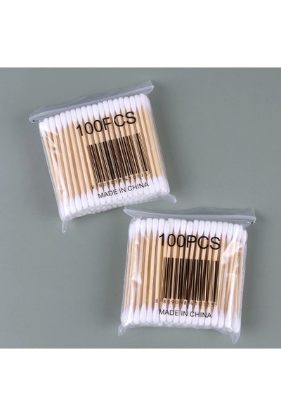 Ozcmax Ahşap Saplı Kulak Temizleme Çubuğu ()- Ozcmax Ahşap Saplı Kulak Temizleme Çubuğu ()-