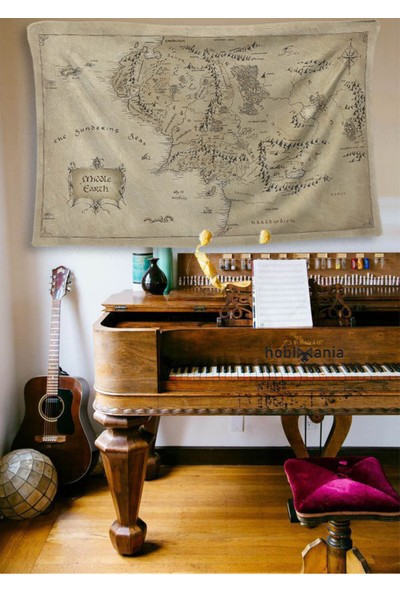 Hobimania Duvar Örtüsü Tapestry Yüzüklerin Efendisi Orta Dünya Haritası Lotr 40X60 cm Duvar Dekorasyon Moda Hobimania Duvar Örtüsü Tapestry Yüzüklerin Efendisi Orta Dünya Haritası Lotr 40X60 cm Duvar Dekorasyon Moda
