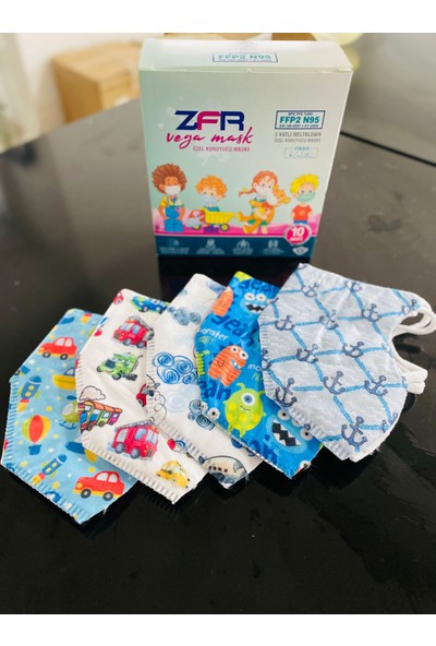 Çocuk Ffp2 Maske 10 Adet Çocuk Ffp2 Maske 10 Adet