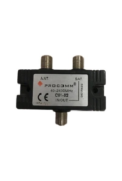 Procomm 40-2400MHz C01-02 Uydu-Tv Sinyal Birleştirici