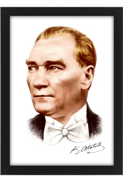 Yeditepe Hayat Atatürk Fotoğrafı ile 30 x 40 cm Çerçeve