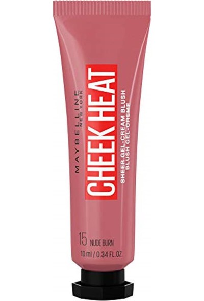 Maybelline New York Cheek Heat Likit Allık, 15 Nude BurnAllık Maybelline New York Cheek Heat Likit Allık, 15 Nude BurnAllık