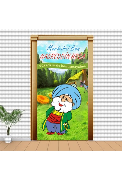 Deniz Art Ajans Nasreddin Hoca Sınıf Kapı Giydirme Deniz Art Ajans Nasreddin Hoca Sınıf Kapı Giydirme