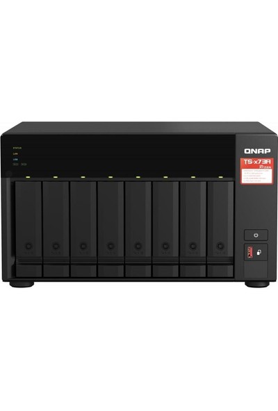 Qnap TS-873A01 8gb 1tb Nas Depolama Unıtesı Qnap TS-873A01 8gb 1tb Nas Depolama Unıtesı