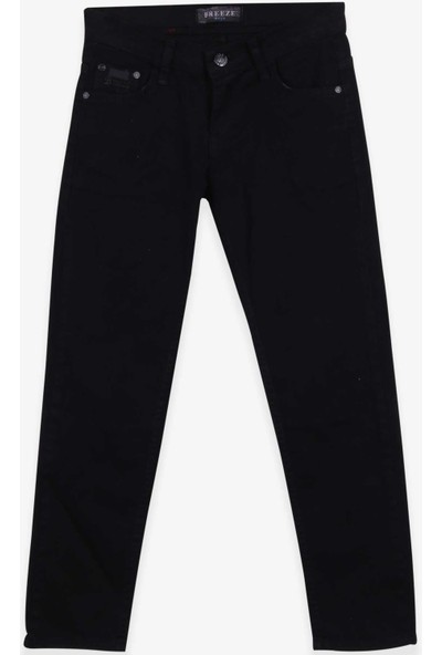 Breeze Erkek Çocuk Kot Pantolon Basic Siyah (8-12 Yaş)