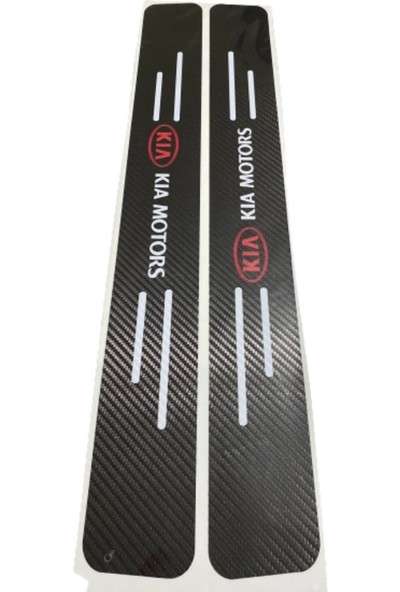 Hld Kia 4 Parça Lüks Görünüm Karbon Eşik Koruması