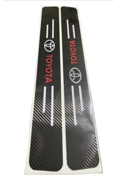 Hld Toyota 4 Parça Lüks Görünüm Karbon Eşik Koruması Hld Toyota 4 Parça Lüks Görünüm Karbon Eşik Koruması