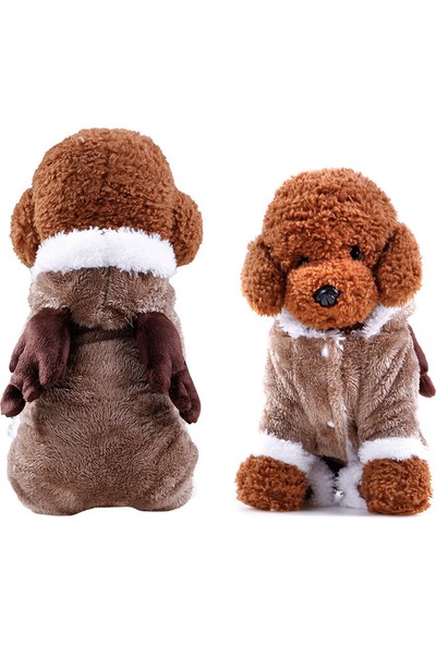 Pet Paw Kahverengi Polar Ceket (Yurt Dışından) Pet Paw Kahverengi Polar Ceket (Yurt Dışından)