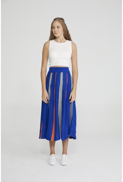 Manila Retro Triko Etek