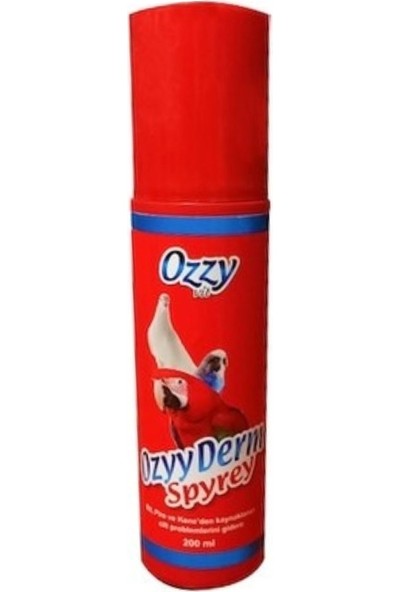 Ozzy Vit Kuşlar Için Bit, Pire ve Kene Kaynaklı Cilt Problemleri Giderici Sprey 200 Mi Ozzy Vit Kuşlar Için Bit, Pire ve Kene Kaynaklı Cilt Problemleri Giderici Sprey 200 Mi