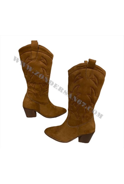 Soho 2800 Western Çizme /taba Nubuk/36 Soho 2800 Western Çizme /taba Nubuk/36