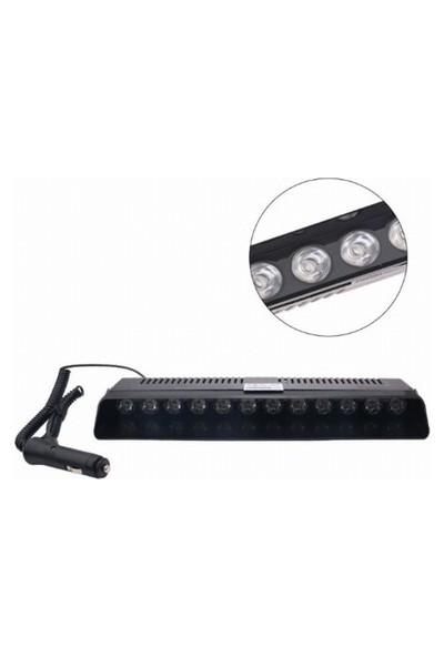 Trg S12 Ledli Cam Içi Çakar Vantuzlu Çakar Lamba Kırmızı-Beyaz-Mavi Trg S12 Ledli Cam Içi Çakar Vantuzlu Çakar Lamba Kırmızı-Beyaz-Mavi