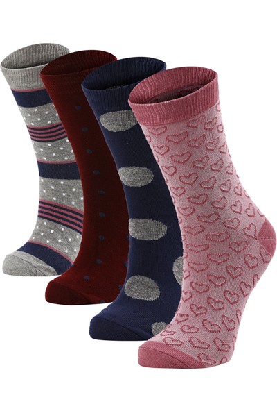 Bolero 4'lü Kadın Soket Çorap