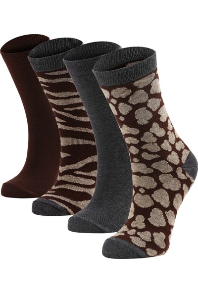 Bolero Kadın 4'lü Soket Çorap