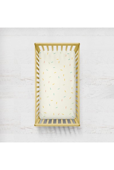 Happy Folks Confetti Rain Lastikli Çarşaf