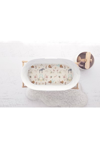 Happy Folks Flamingo Team Beşik Lastikli Çarşaf