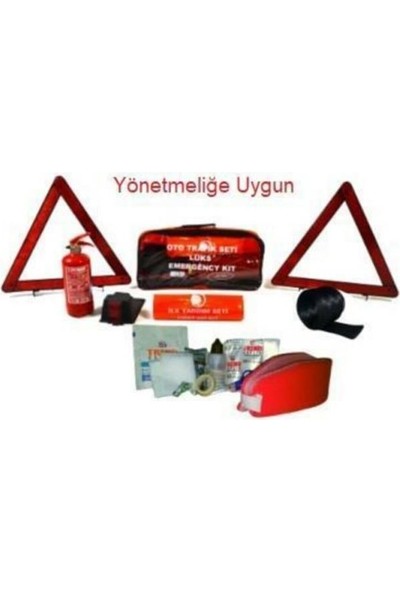 Fırsat Geldi Ilk Yardım Seti, 39 Parça Trafik Seti - Yönetmeliğe Uygun, Yangın Tüpü Ilk Yardım Fırsat Geldi Ilk Yardım Seti, 39 Parça Trafik Seti - Yönetmeliğe Uygun, Yangın Tüpü Ilk Yardım