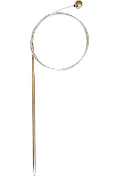 Yabalı Çelik Misinalı Şiş 60 cm Stoplu Yabalı Çelik Misinalı Şiş 60 cm Stoplu