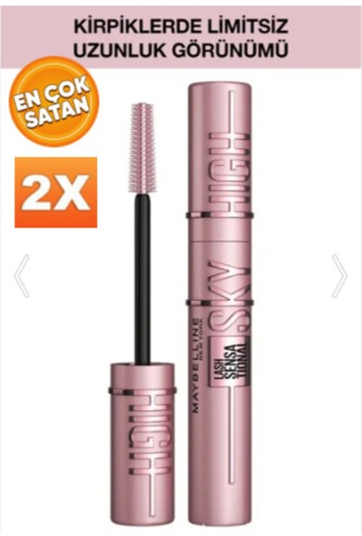 Maybelline New Yowk Lash Sensational Sky High Maskara x 2