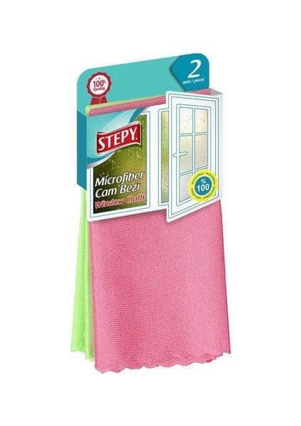 Stepy Mikrofiber Cam Bezi 2'li Fiyatı - Taksit Seçenekleri