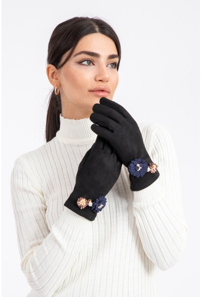 Ladycolor Özel Tasarım Nubuk Eldiven