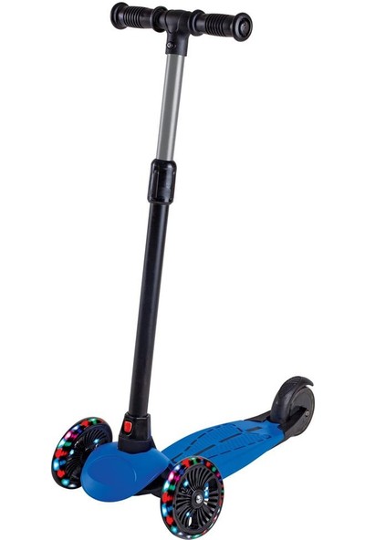 Dragon 3 Tekerli LED Işıklı Scooter - Mavi Dragon 3 Tekerli LED Işıklı Scooter - Mavi