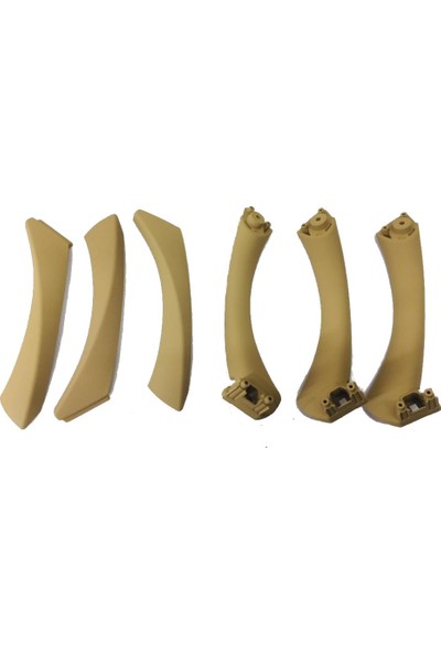 BMG Bmw E90 Bej Kapı Kolu Tutamağı Set 51417230853 (6 Parça) BMG Bmw E90 Bej Kapı Kolu Tutamağı Set 51417230853 (6 Parça)