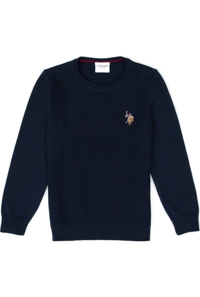 U.S. Polo Assn. Lacivert Triko Kazak Basic 50237149-VR033